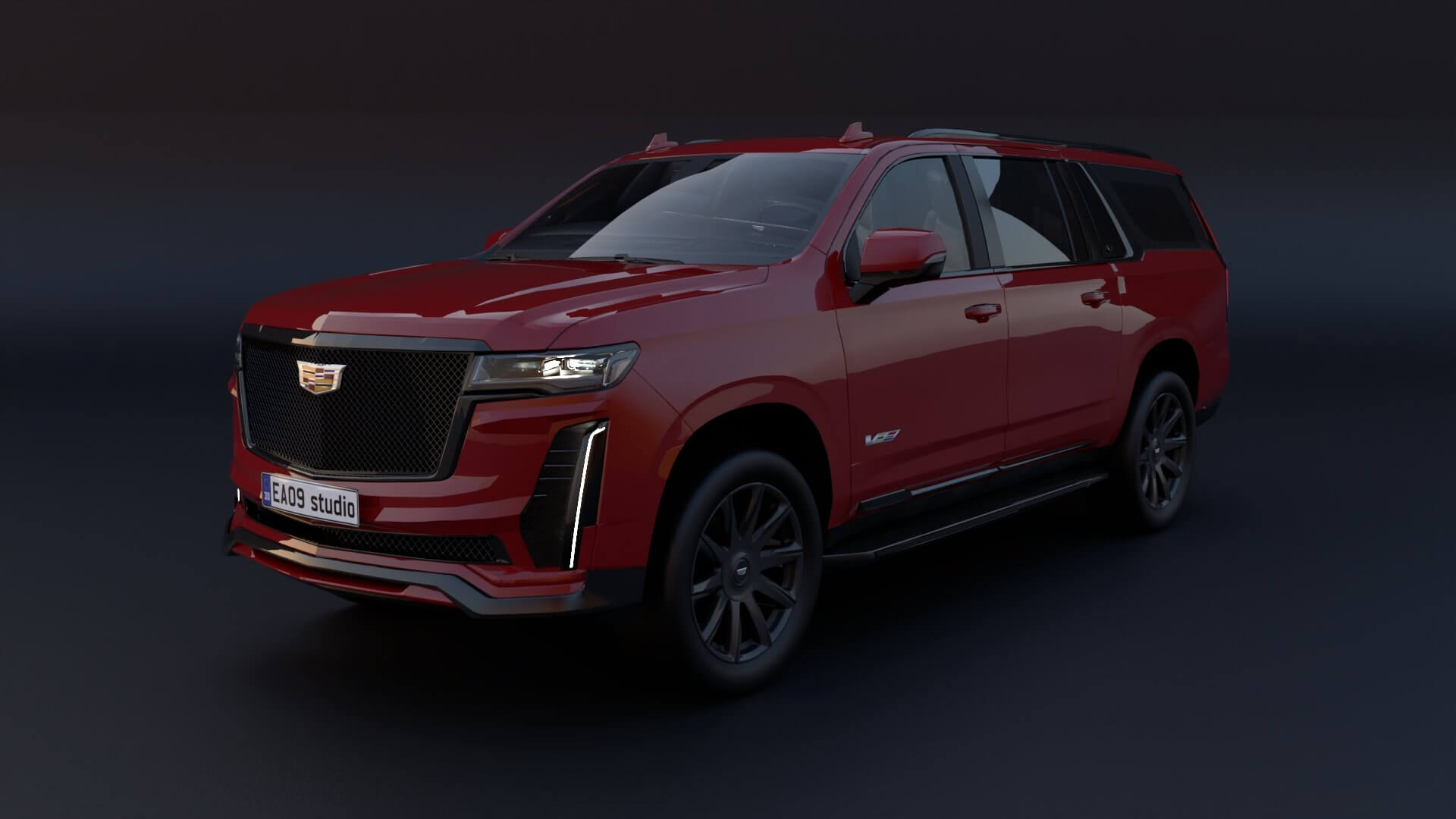 2023 Cadillac Escalade V-Series 3D Model by EA09studio