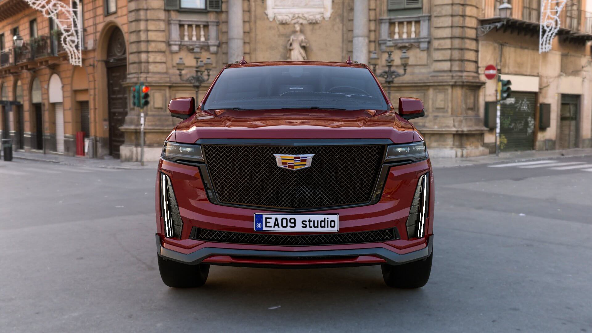 2023 Cadillac Escalade V-Series 3D Model by EA09studio