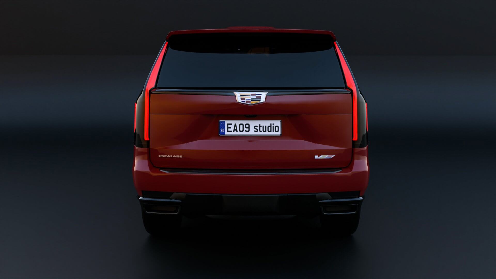 2023 Cadillac Escalade V-Series 3D Model by EA09studio
