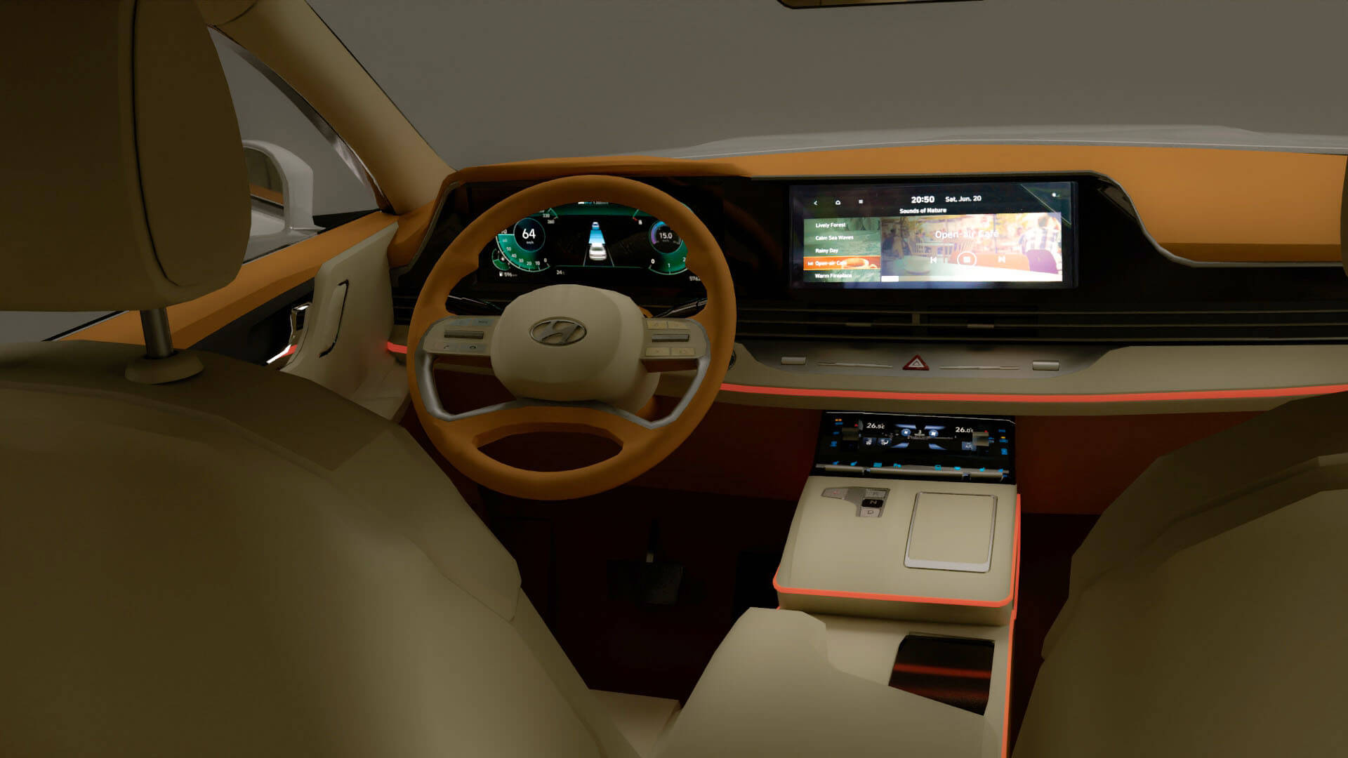 Azera 2022 Interior