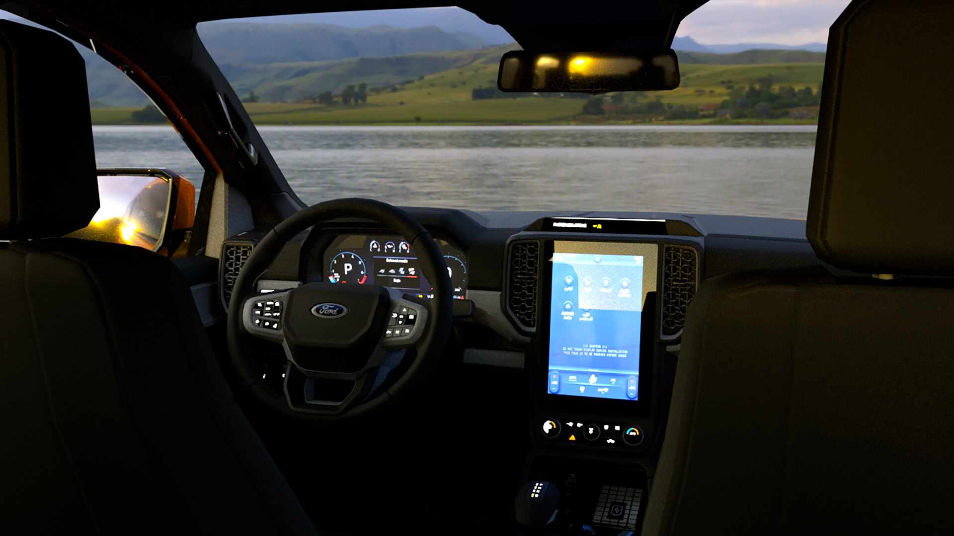 2024 Ford Ranger Raptor - 3D Model by EA09studio