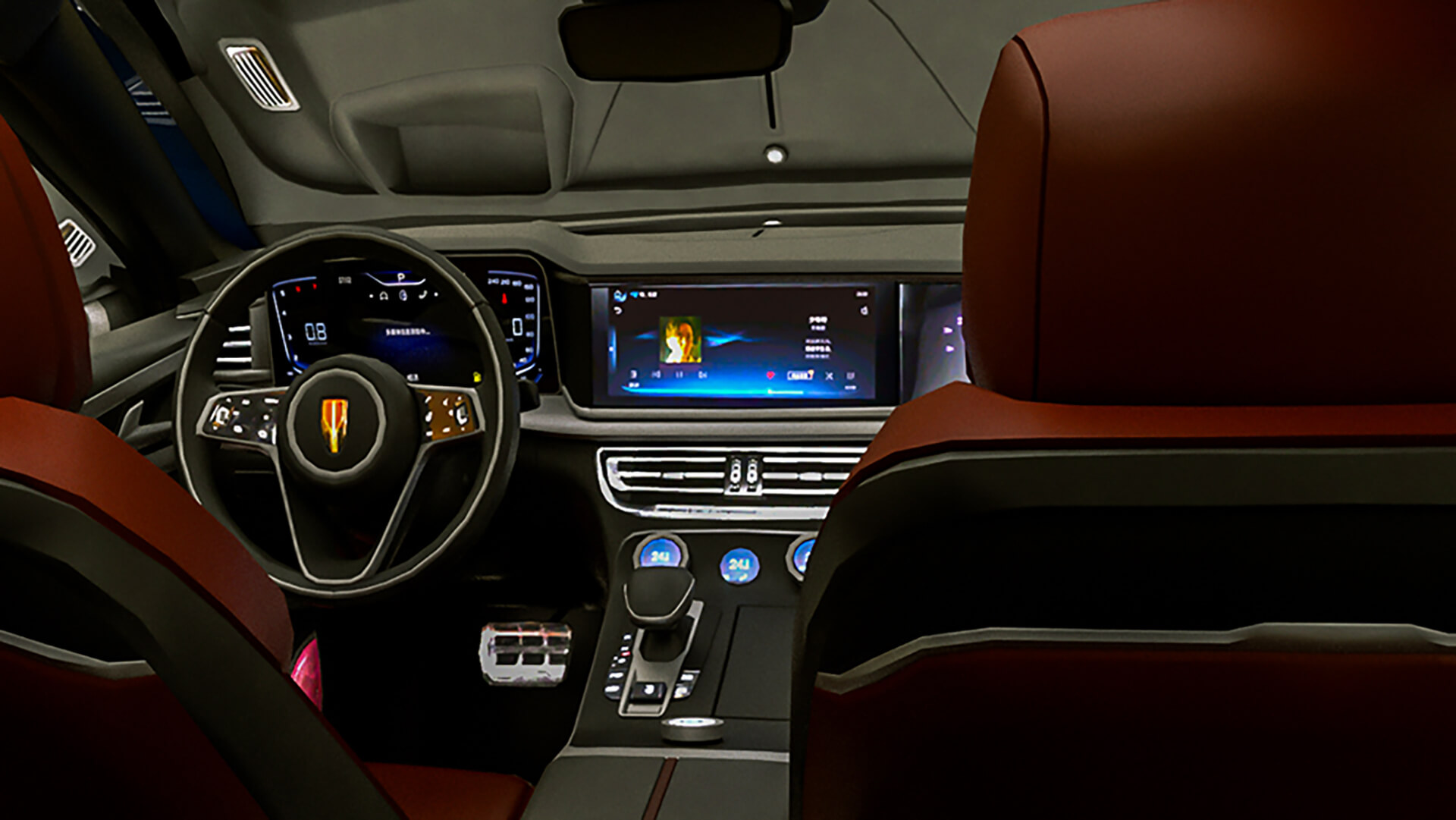 2024 Hongqi HS5 - 3D Model by EA09studio