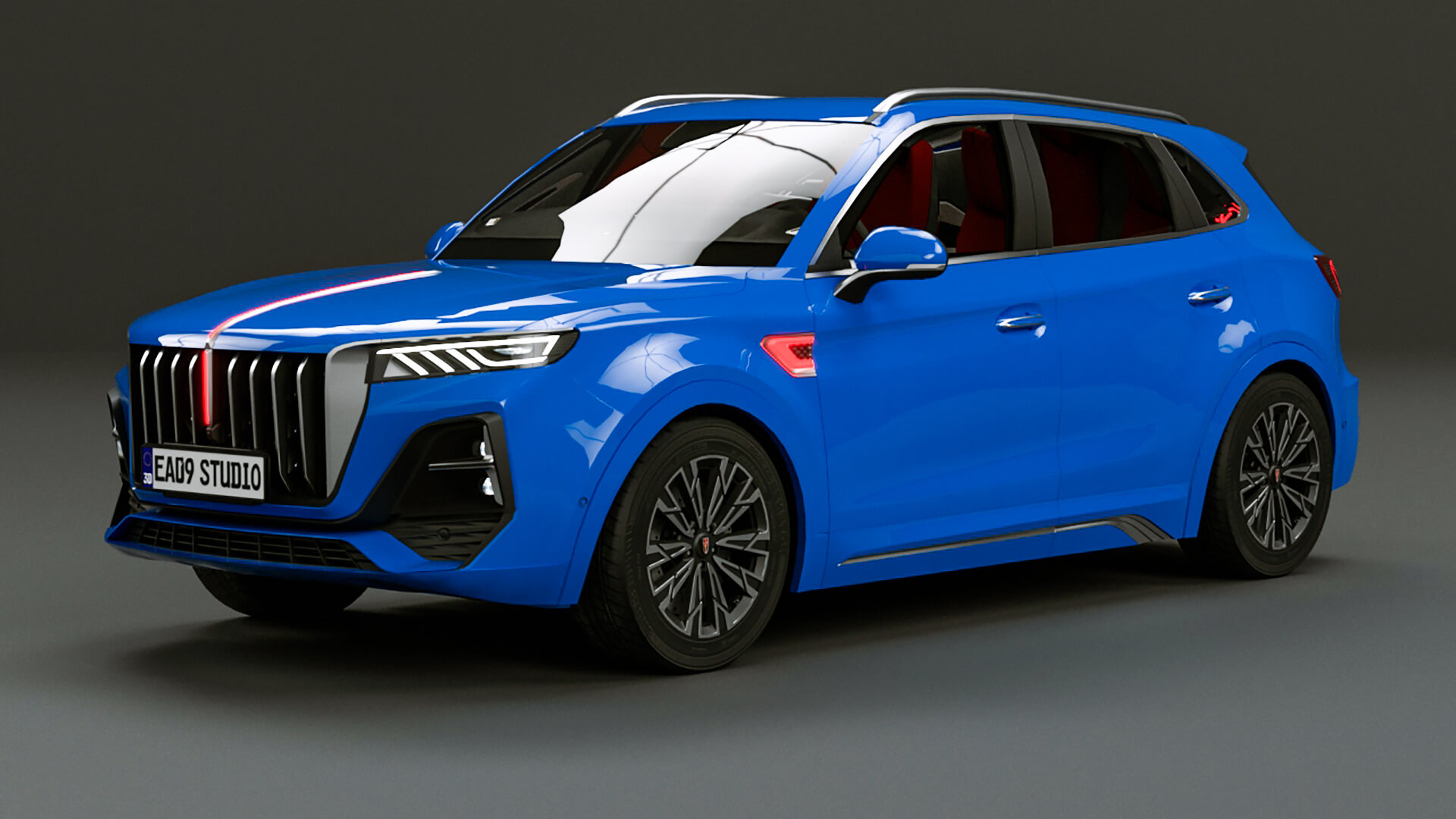 2024 Hongqi HS5 - 3D Model by EA09studio