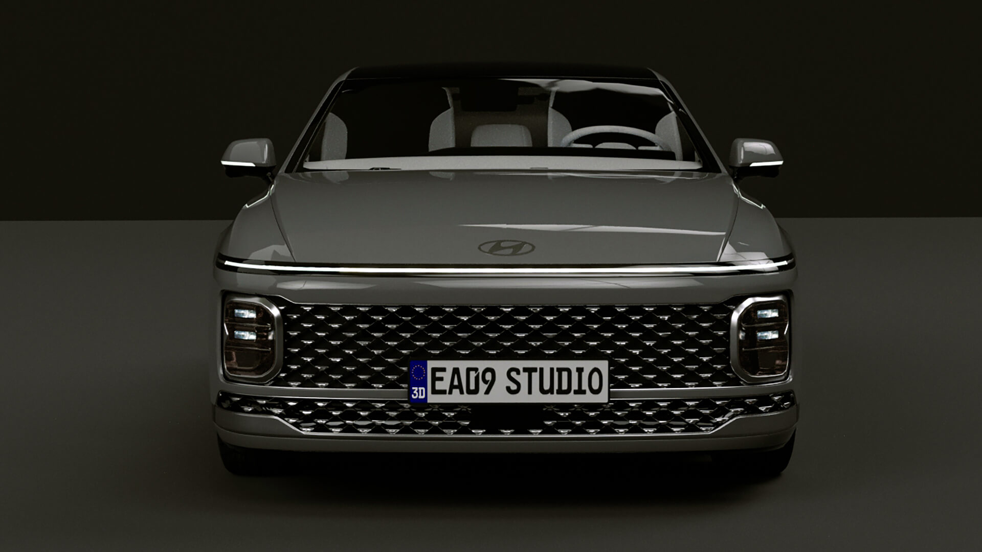 2024 Hyundai Grandeur - 3D Model by EA09studio