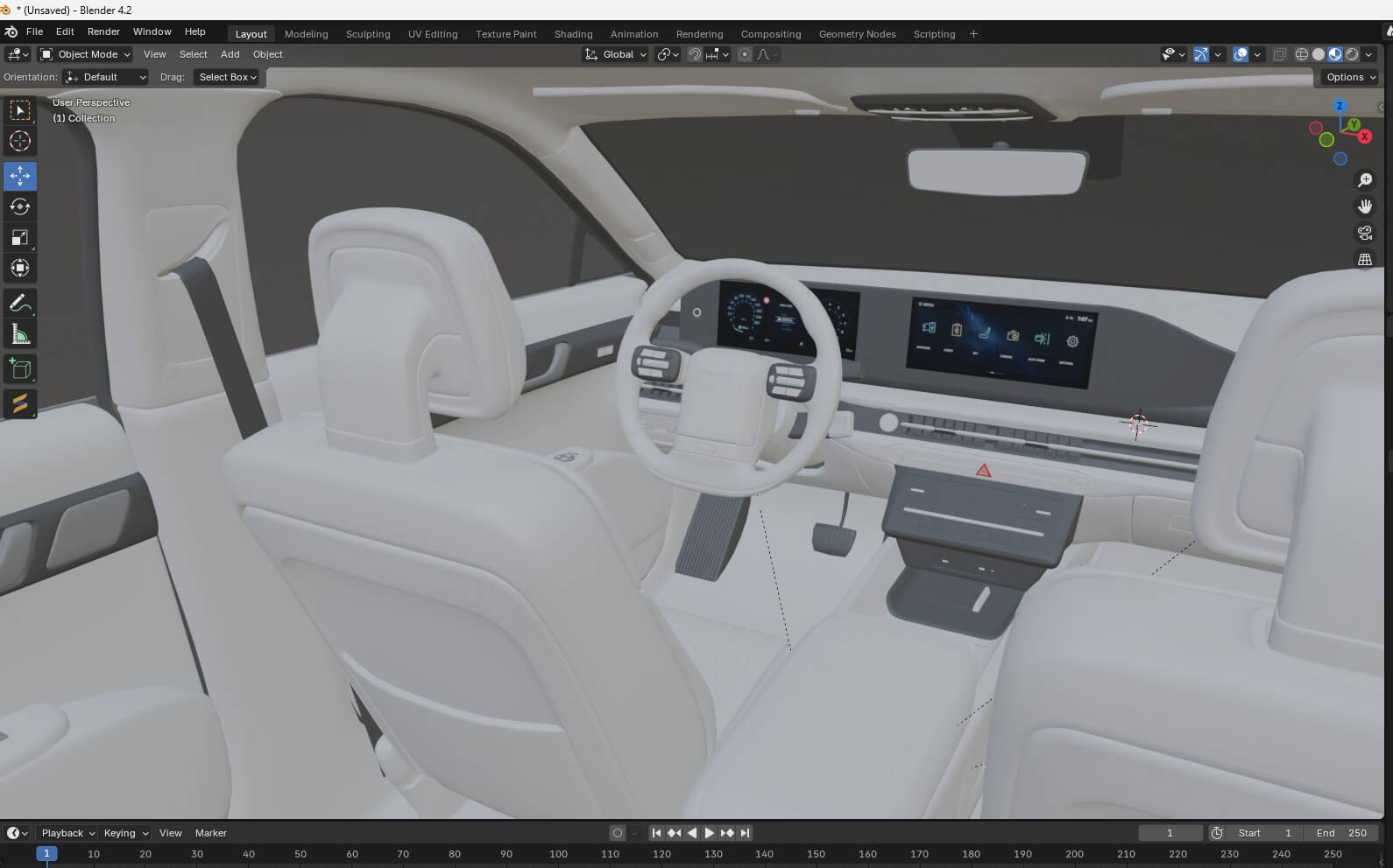 2024 Hyundai Grandeur - 3D Model by EA09studio