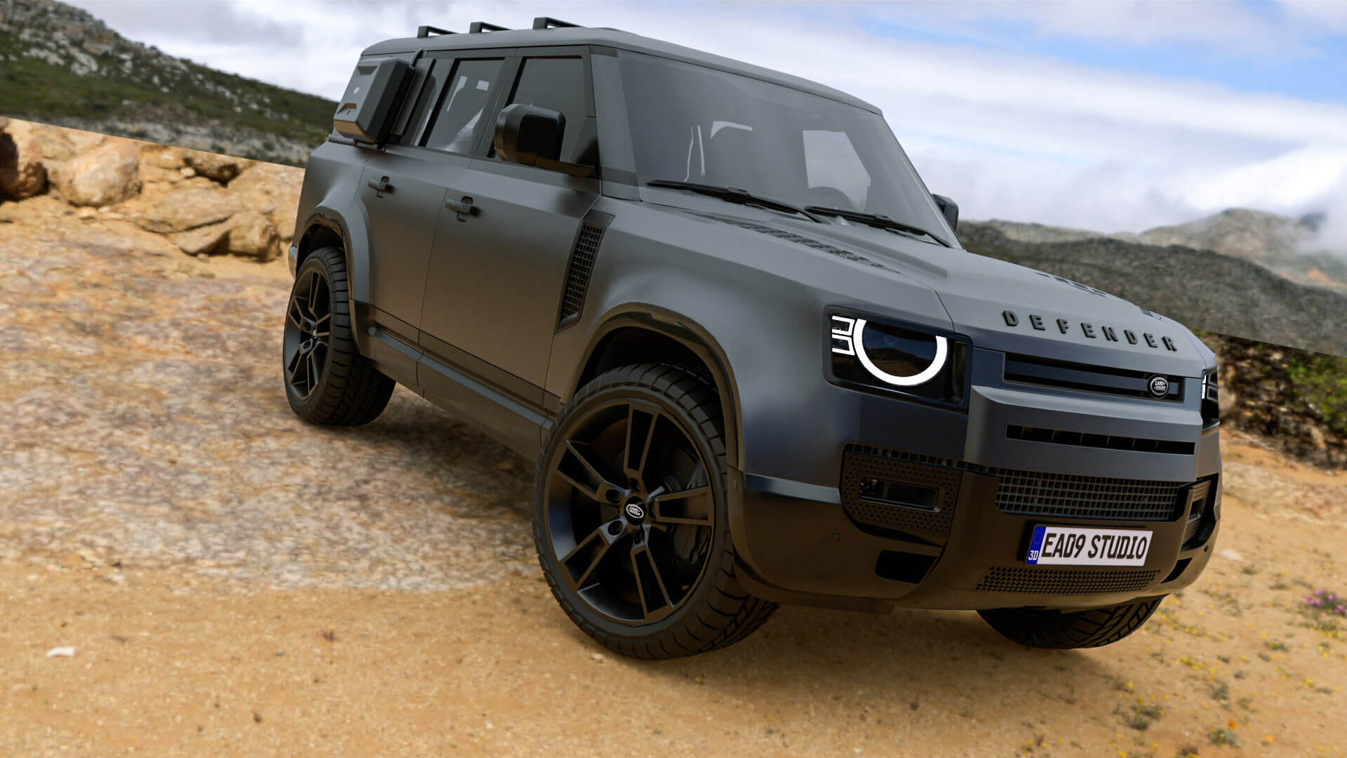 2024 Land Rover Defender 130 Outbound - 3D Model by EA09studio