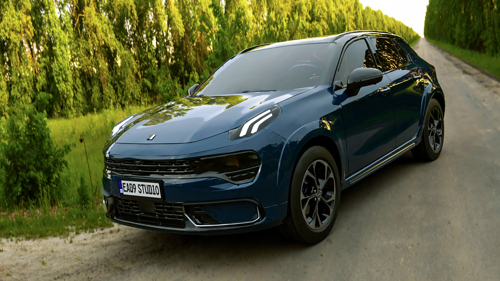 2024 Lynk Co 02 - 3D Model by EA09studio