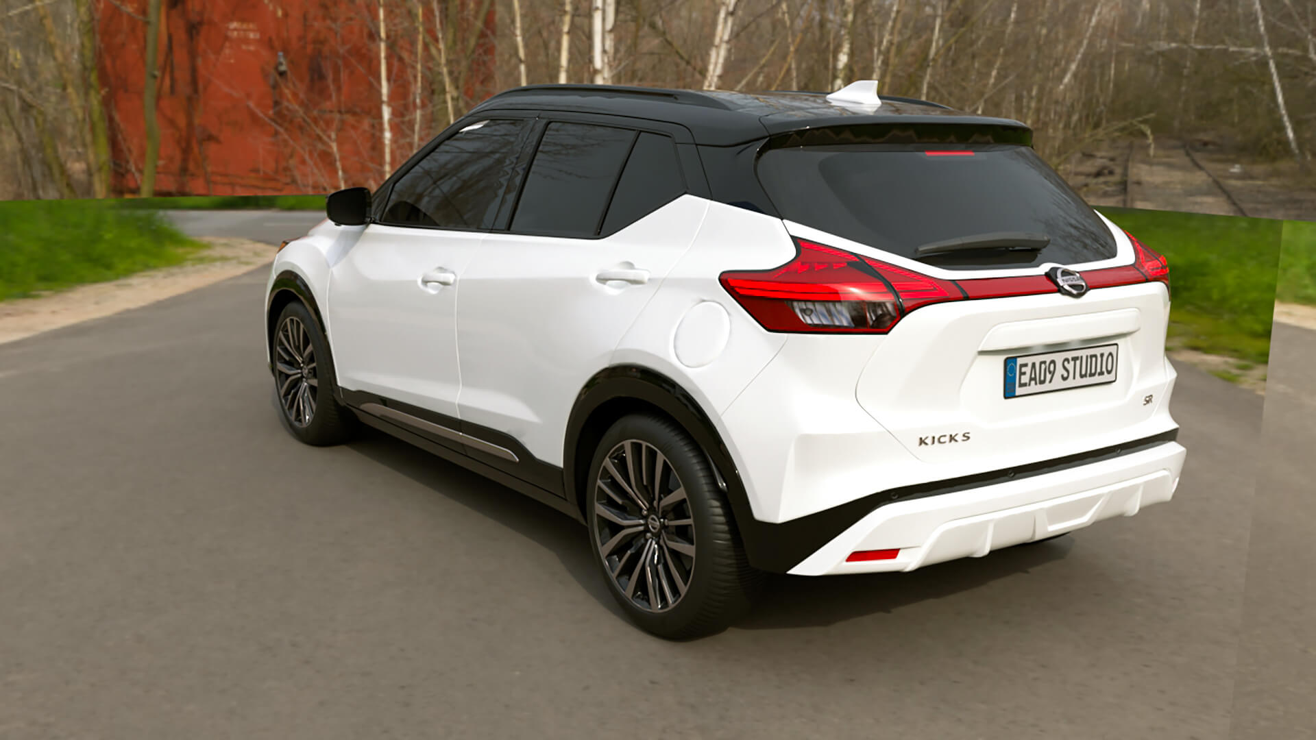 2024 Nissan Kicks Hatchback - 3D Model by EA09studio