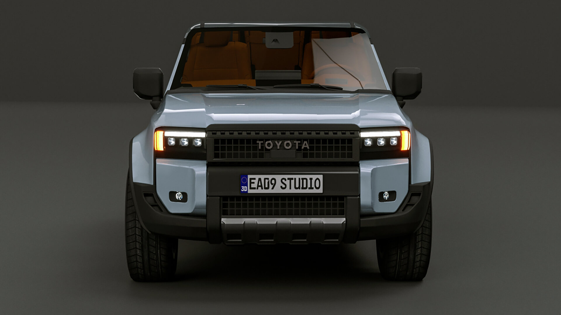 2024 Toyota Prado - 3D Model by EA09studio