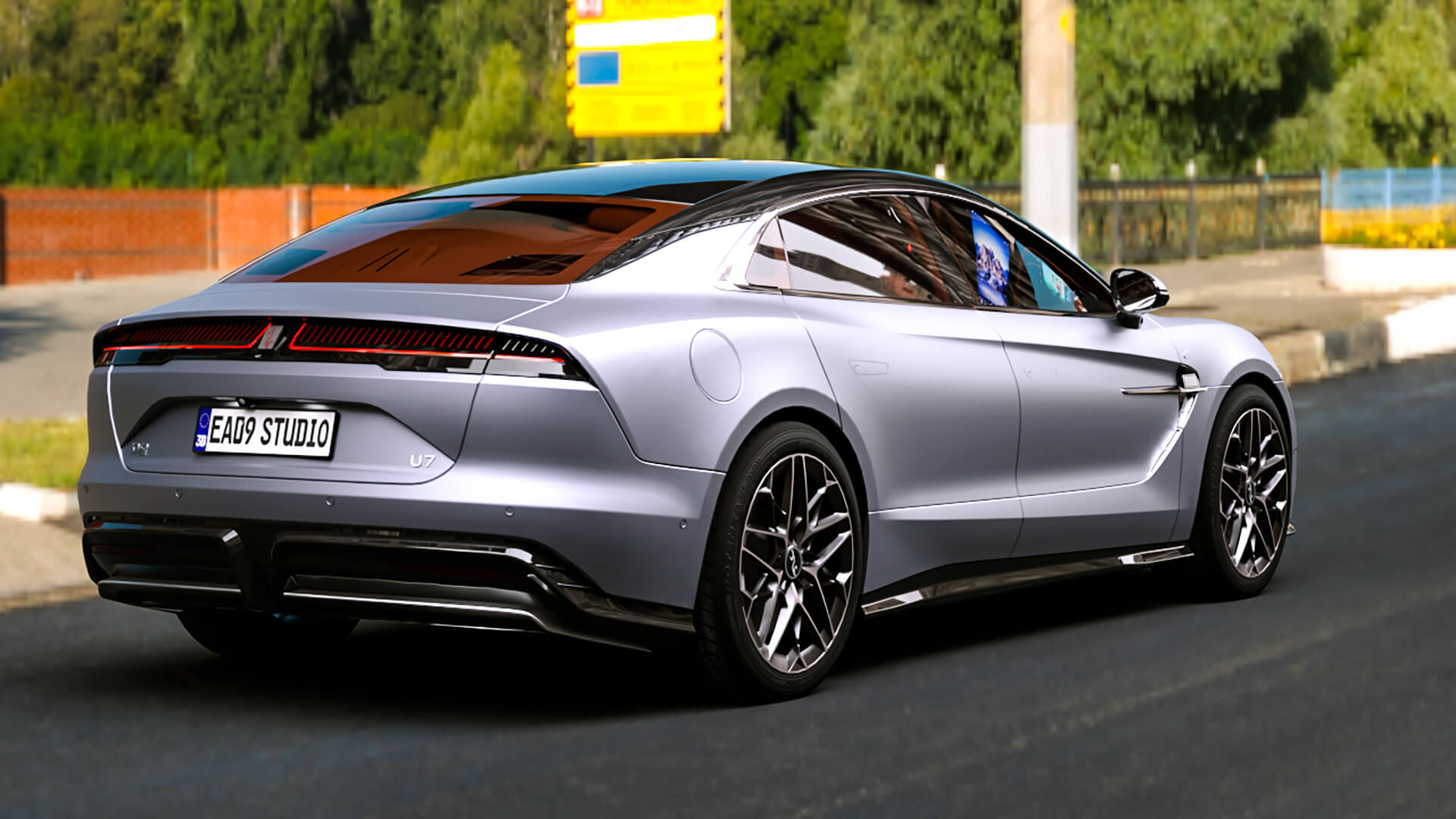 2025 BYD YangWang U7 - 3D Model by EA09studio