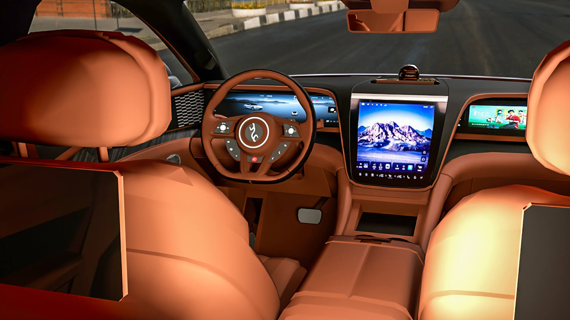 2025 BYD YangWang U7 - 3D Model by EA09studio