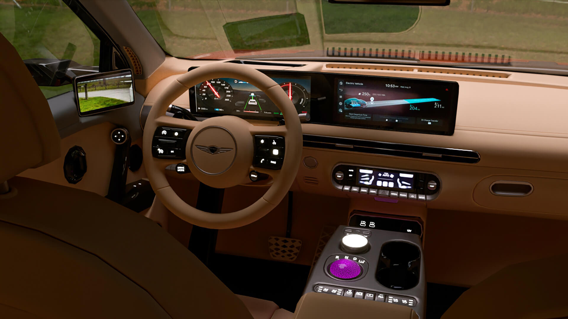 2025 Genesis GV60 - 3D Model by EA09studio