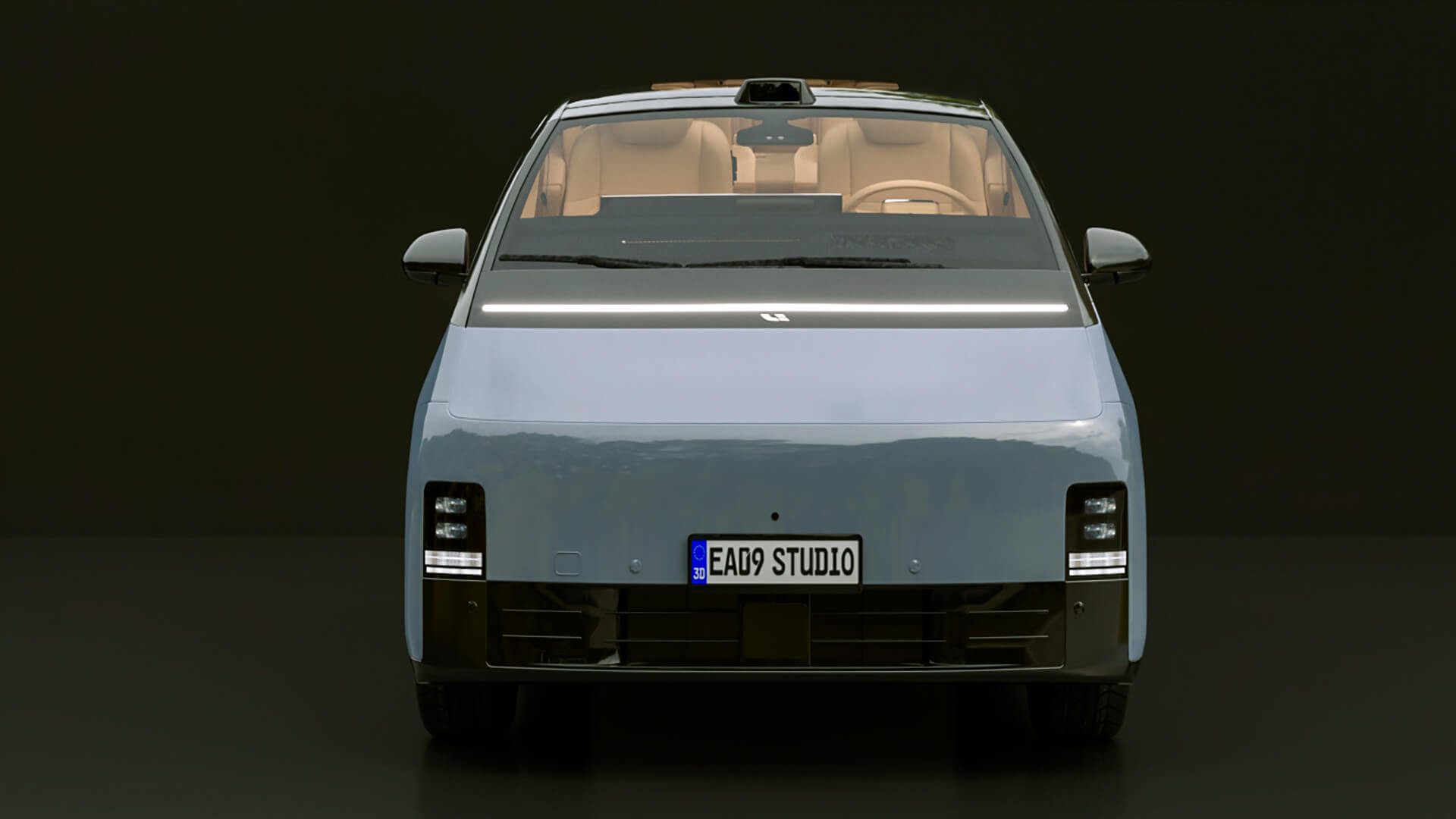 2025 Lixiang Mega - 3D Model by EA09studio