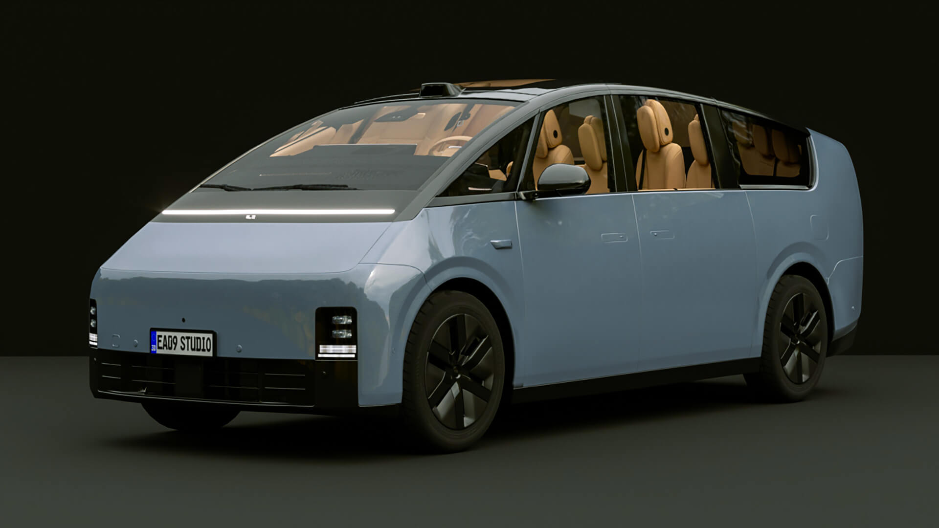 2025 Lixiang Mega - 3D Model by EA09studio