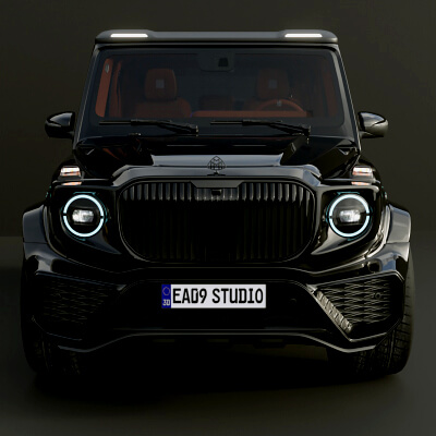Mercedes-Benz Maybach G900 2025 3D Model by EA09studio