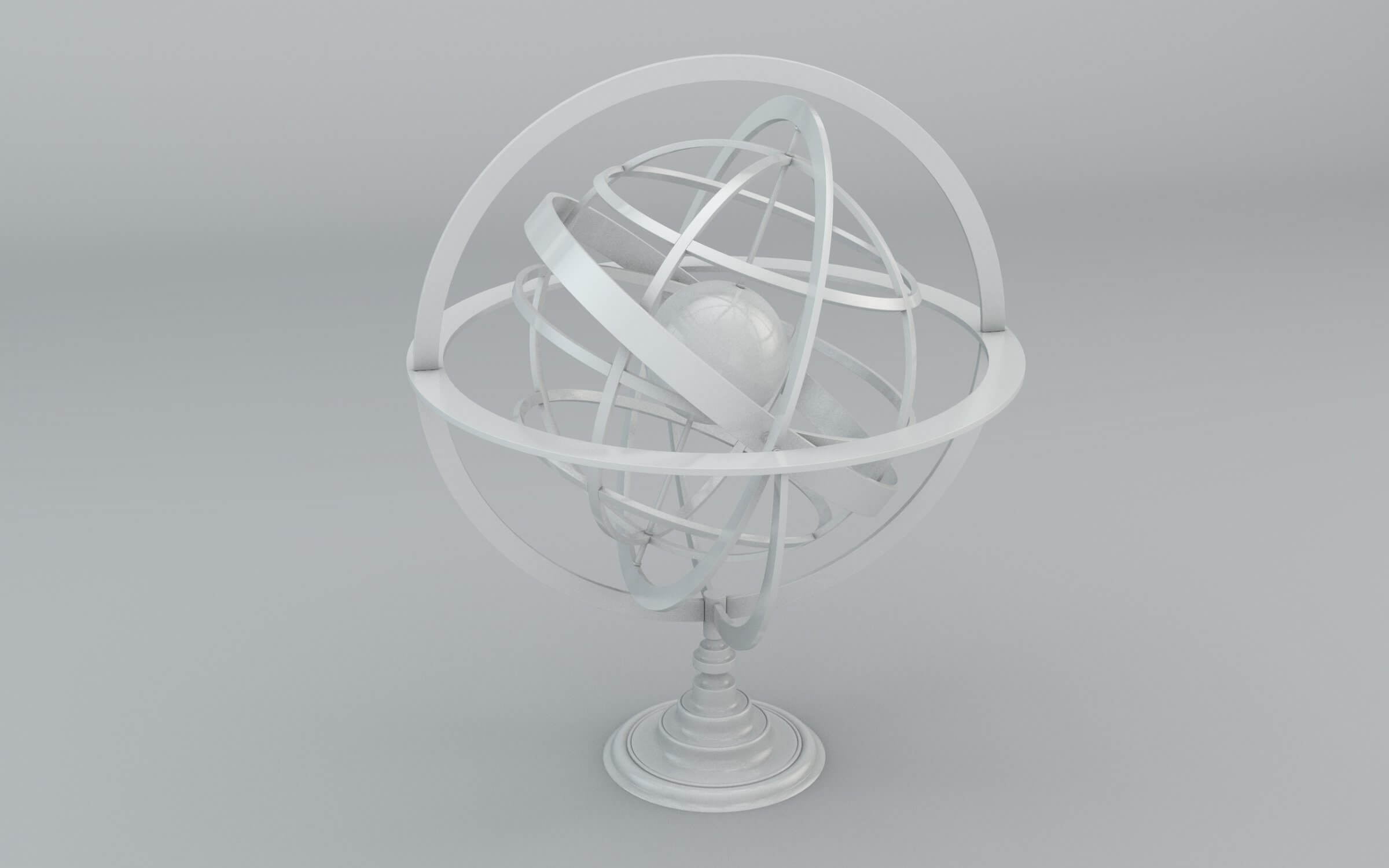 Armillary Sphere - 3D Model by EA09studio