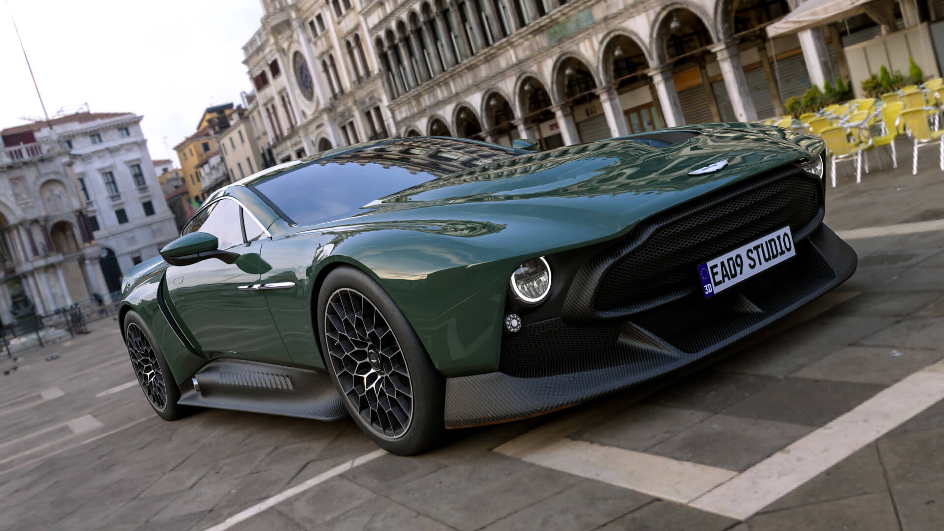 Aston Martin Victor - 3D Model by EA09studio