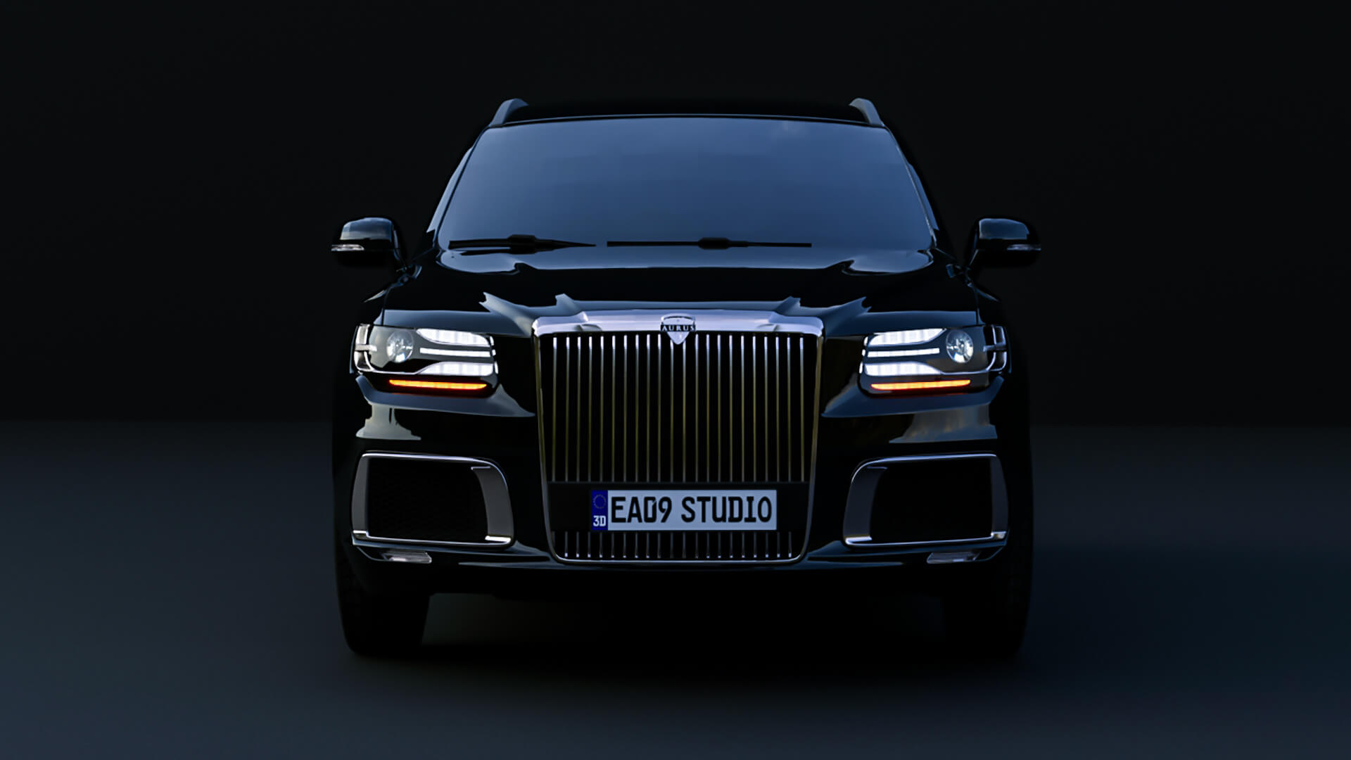 Aurus Komendant 2024 - 3D Model by EA09studio