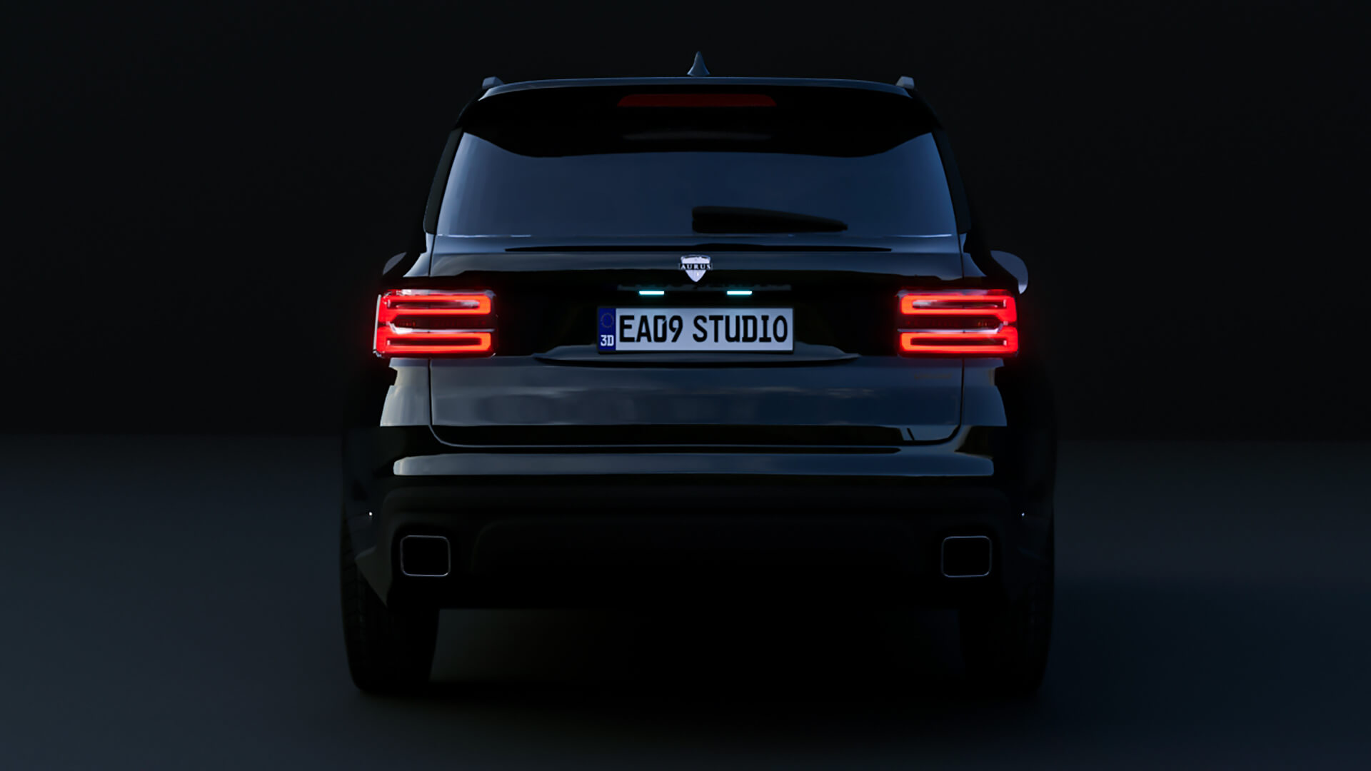 Aurus Komendant 2024 - 3D Model by EA09studio