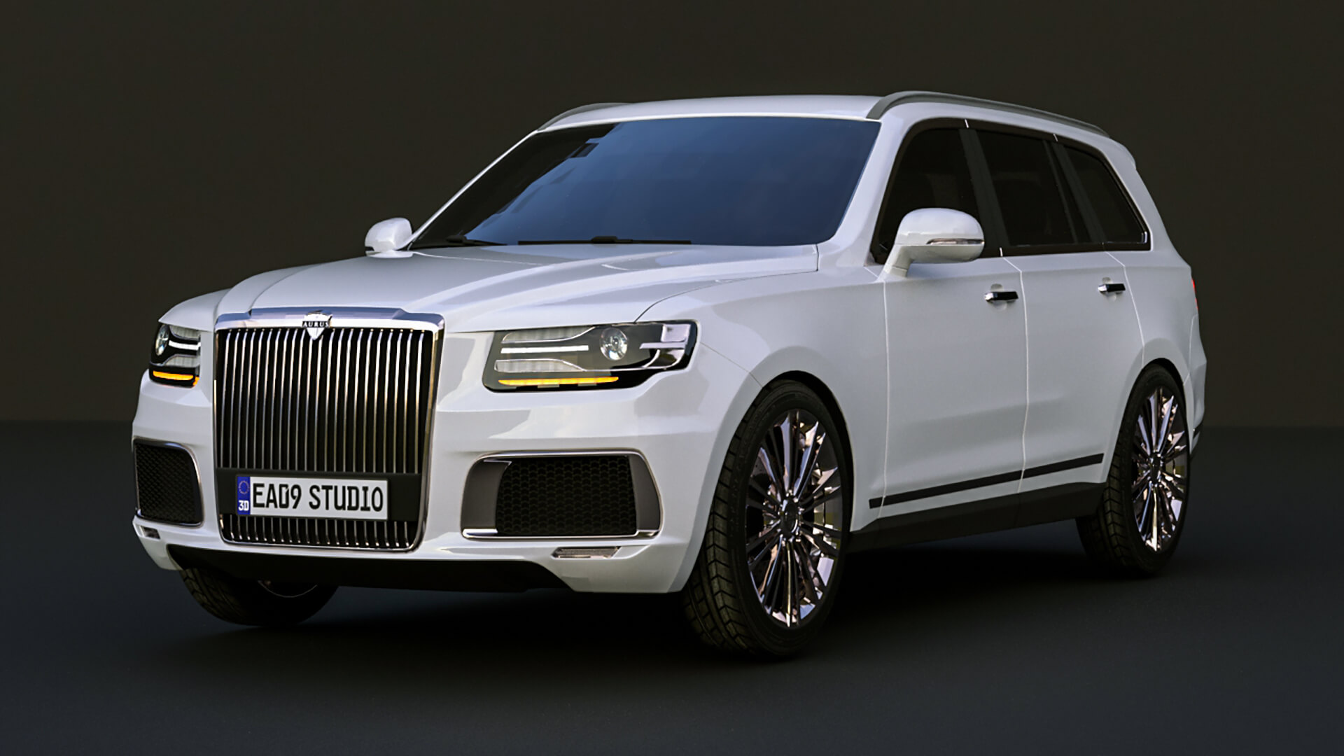 Aurus Komendant 2024 - 3D Model by EA09studio