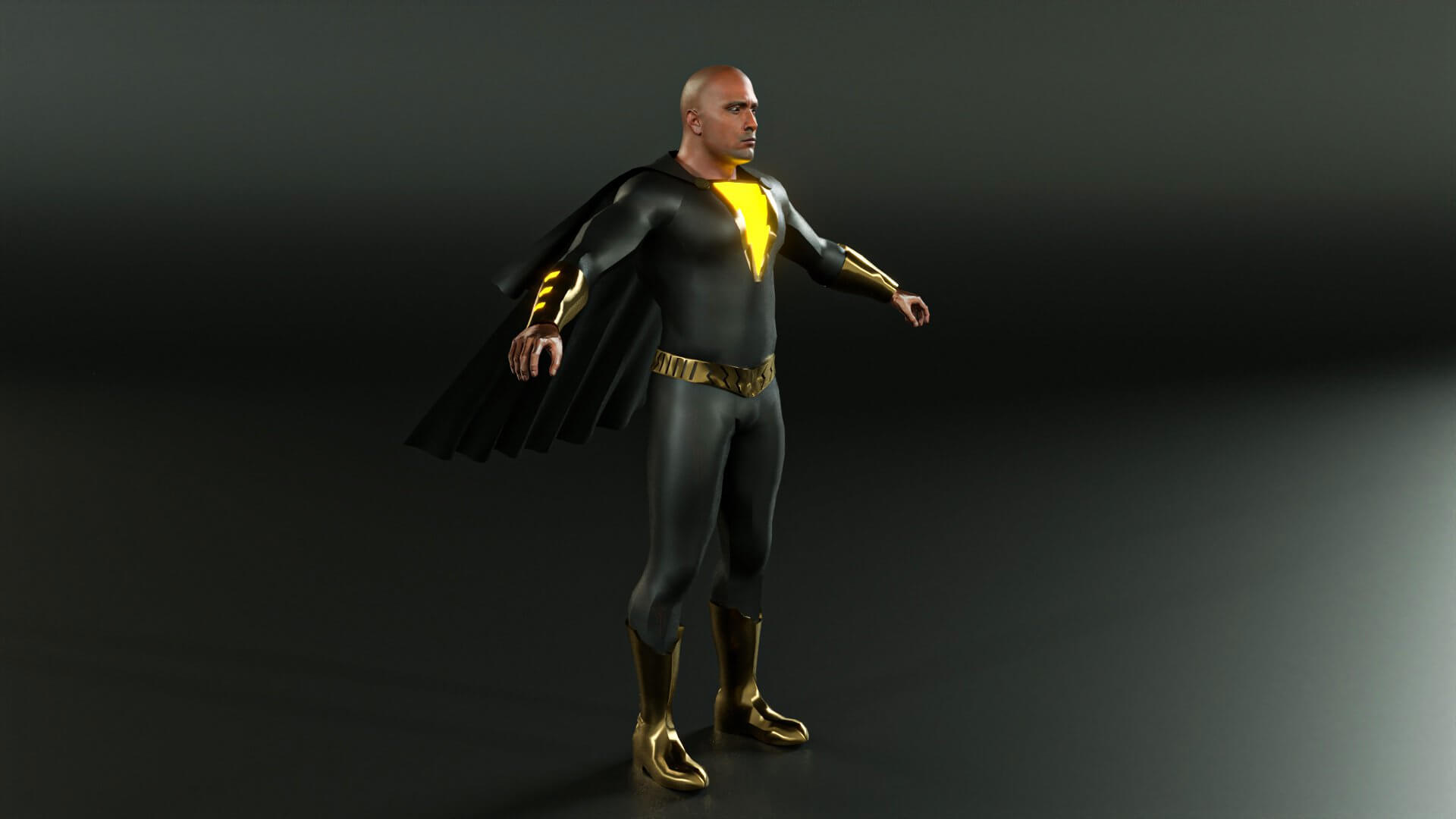 Black Adam - 3D Model by EA09studio