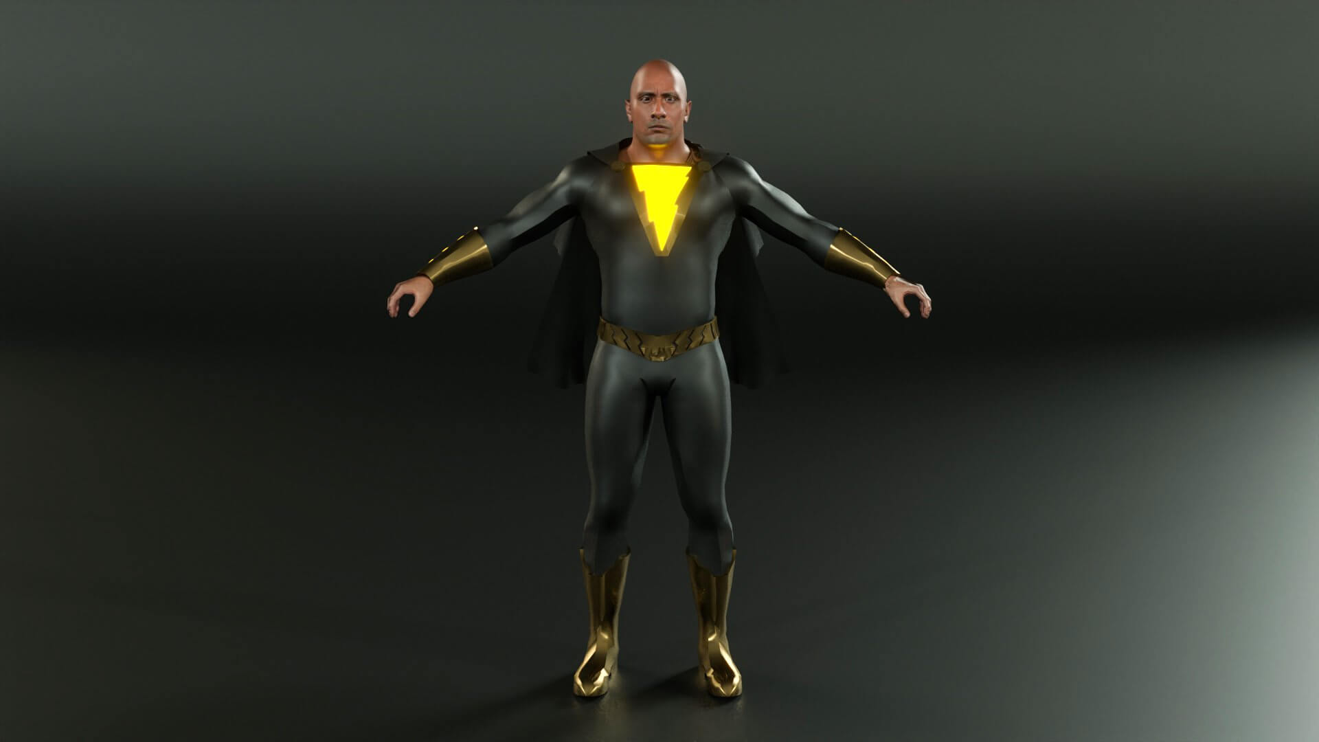 Black Adam - 3D Model by EA09studio