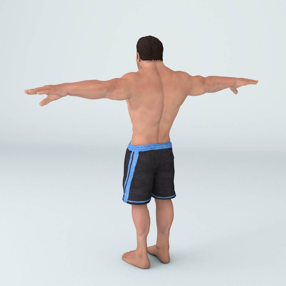 Bodybuilders - 3D Model by EA09studio