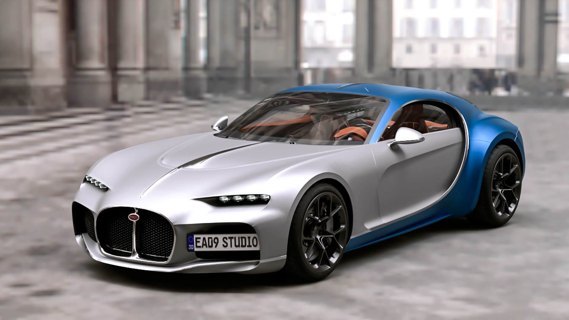 Bugatti Atlantic 2024 - 3D Model by EA09studio