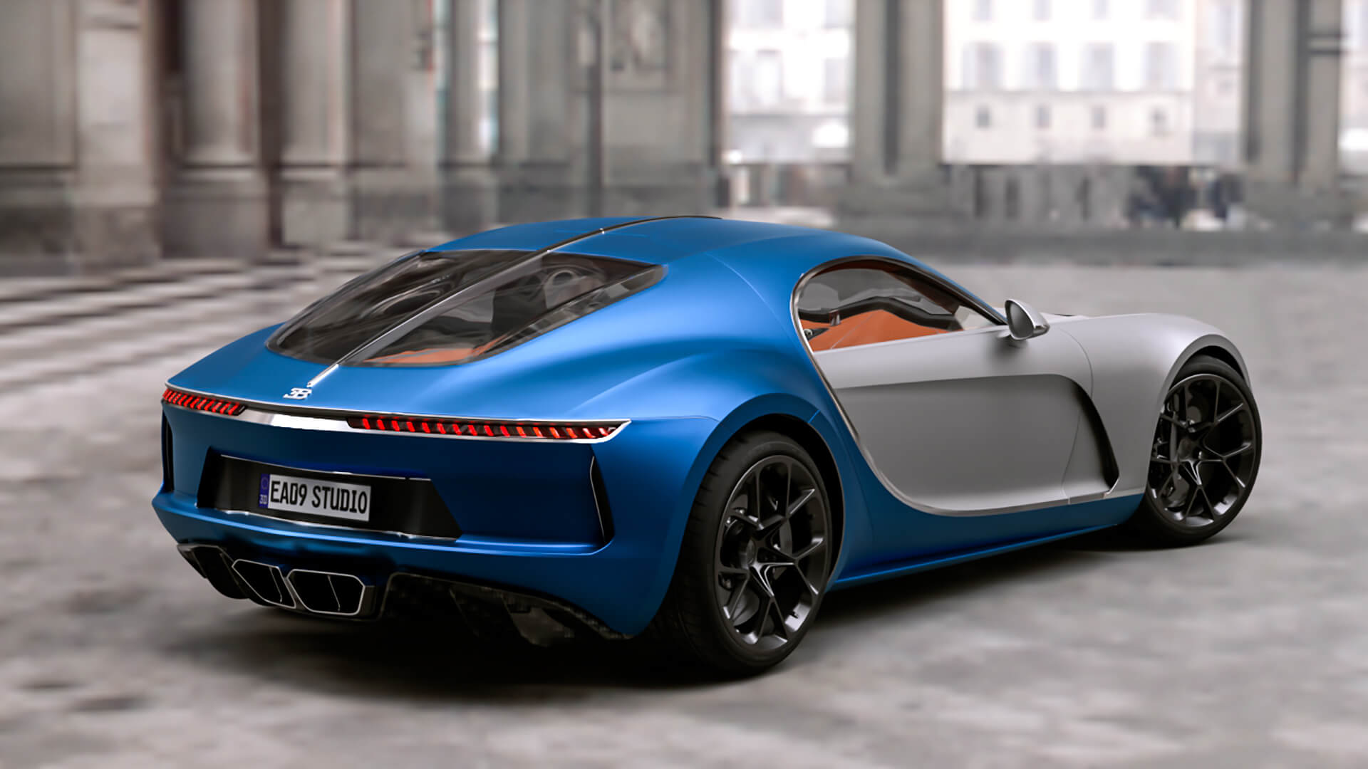 Bugatti Atlantic 2024 - 3D Model by EA09studio