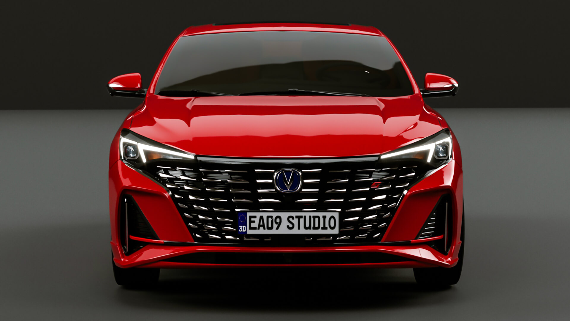 Changan Eado Plus 2023 - 3D Model by EA09studio