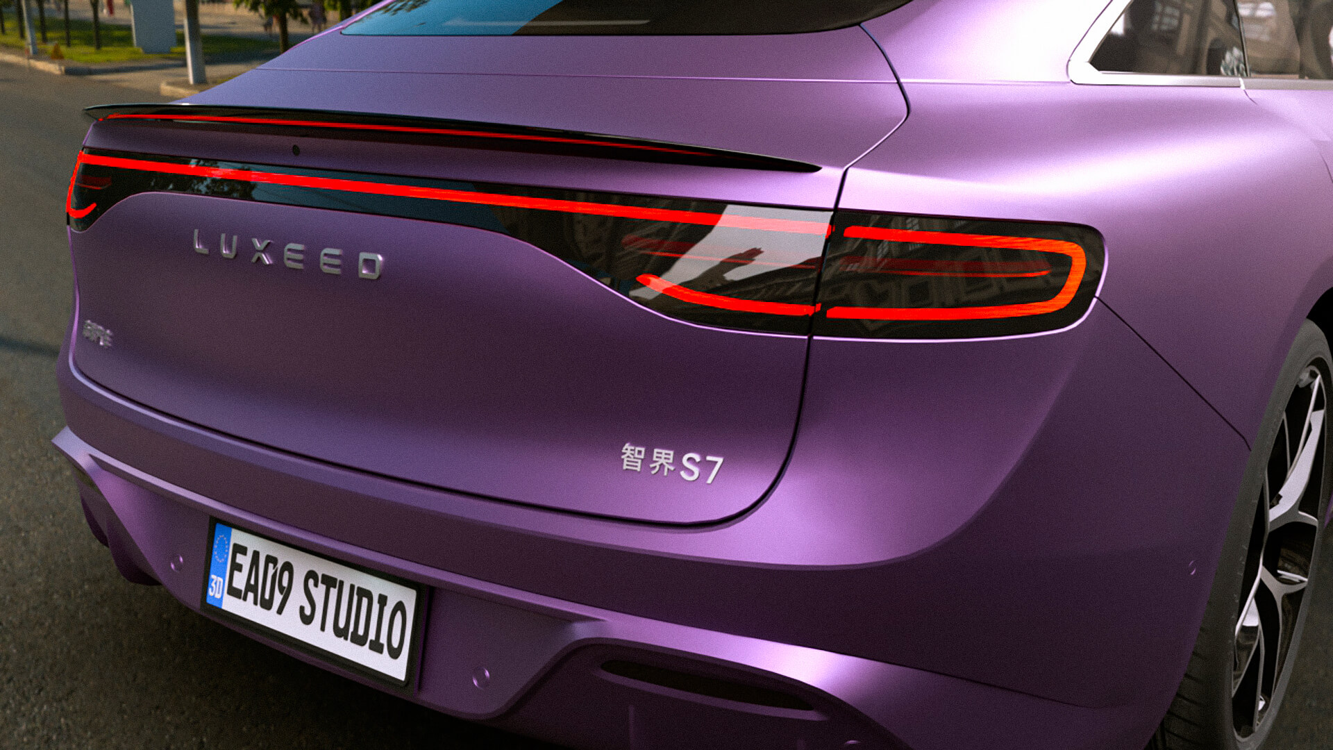 Chery Luxeed S7 2025 - 3D Model by EA09studio