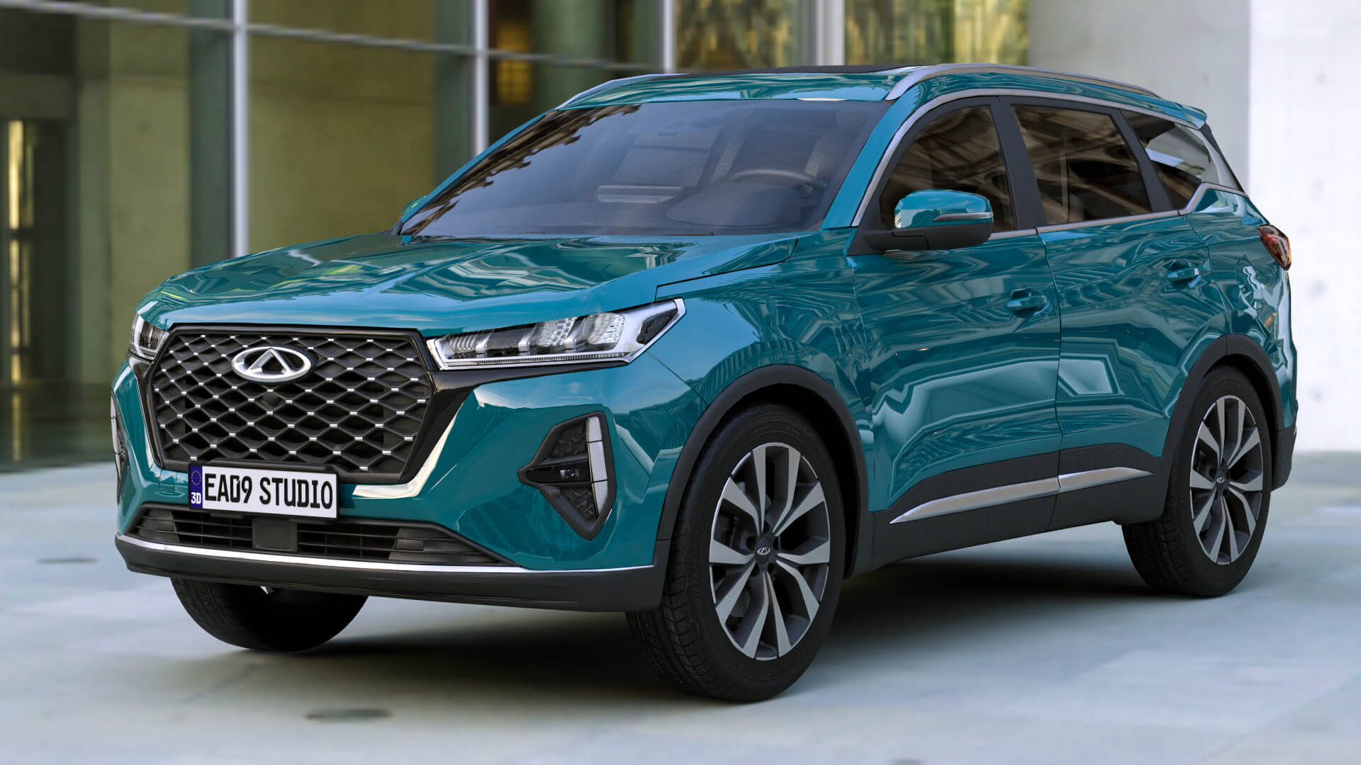 Chery Tiggo 7 Pro 2022 - 3D Model by EA09studio