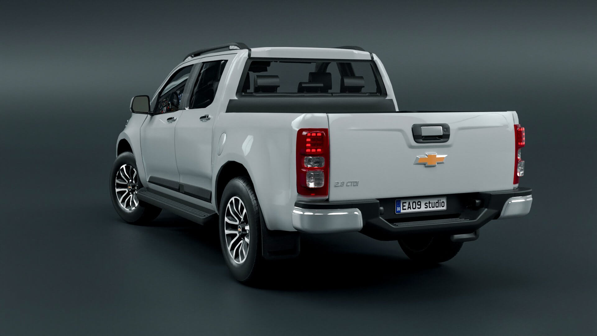 Chevrolet S10 2022 - 3D Model by EA09studio