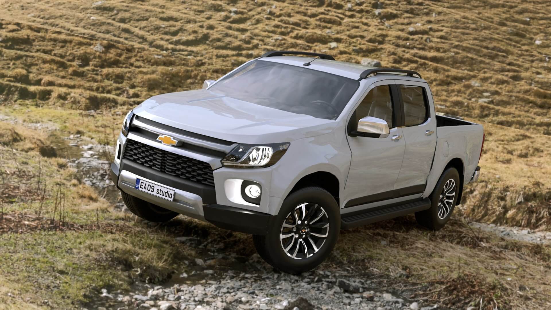 Chevrolet S10 2022 - 3D Model by EA09studio