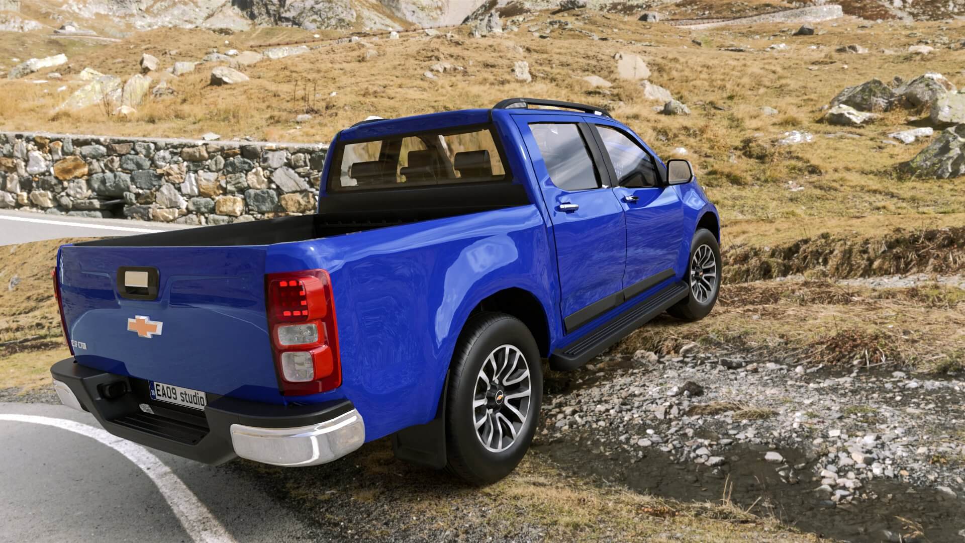 Chevrolet S10 2022 - 3D Model by EA09studio