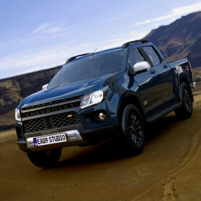 2022 Chevrolet S10 High Country - 3D Model by EA09studio