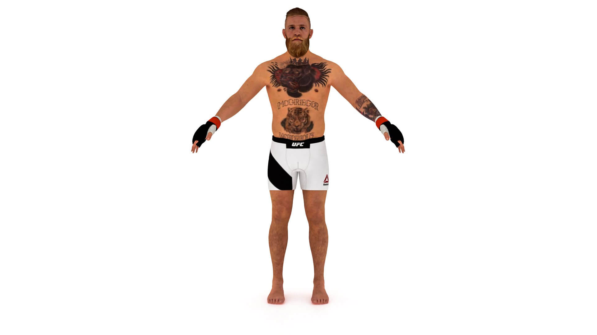 Conor McGregor - 3D Model by EA09studio