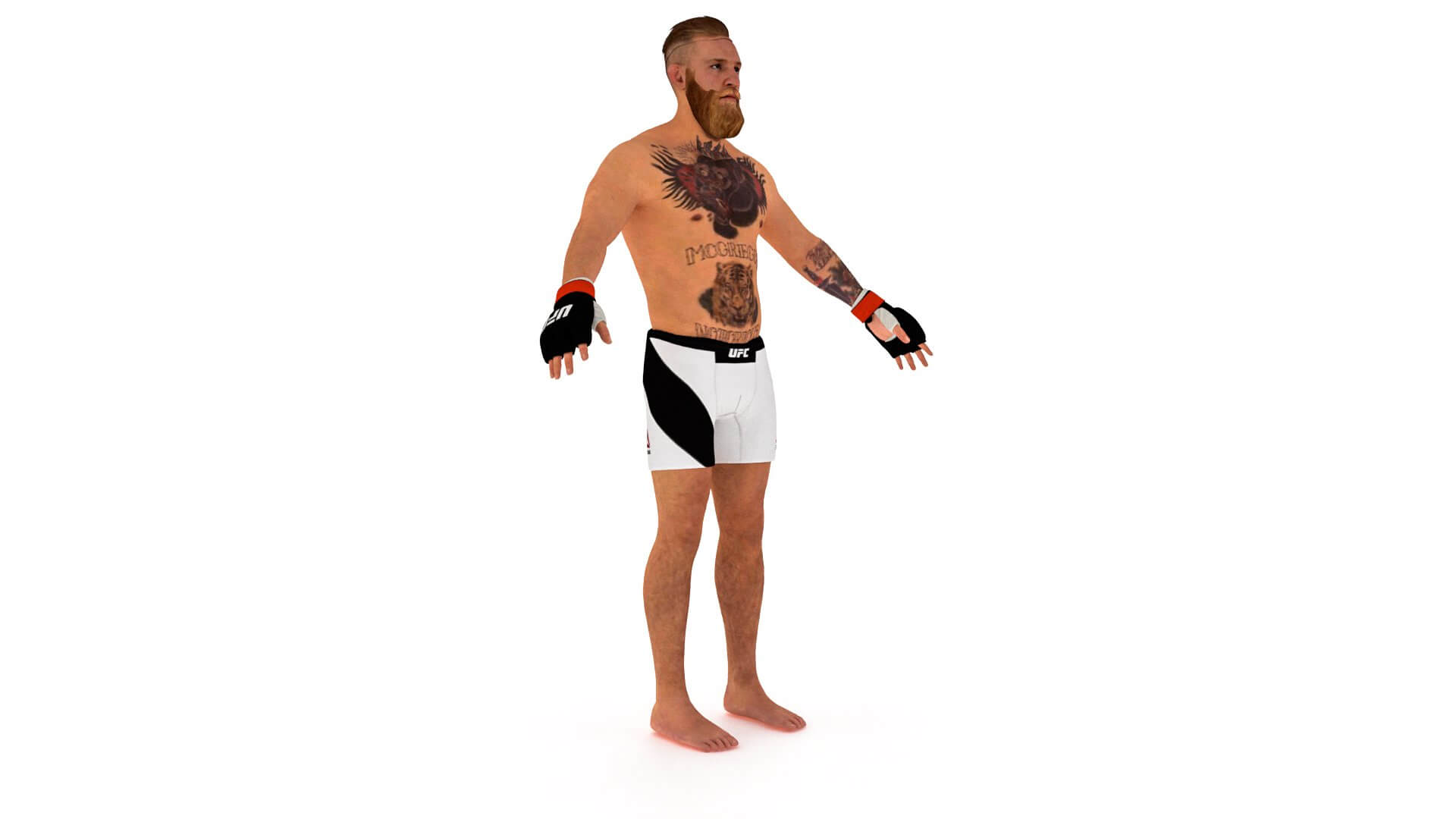 Conor McGregor - 3D Model by EA09studio