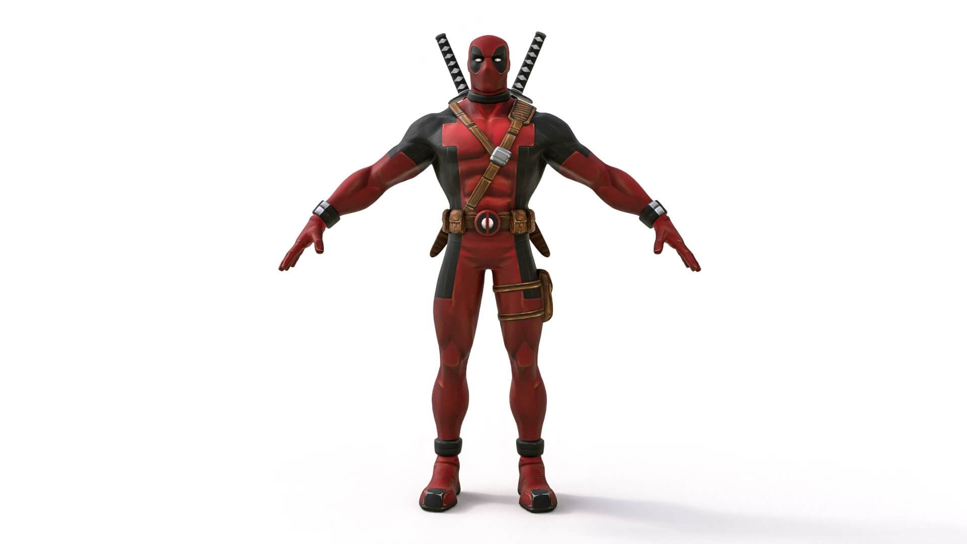 Deadpool - 3D Model by EA09studio