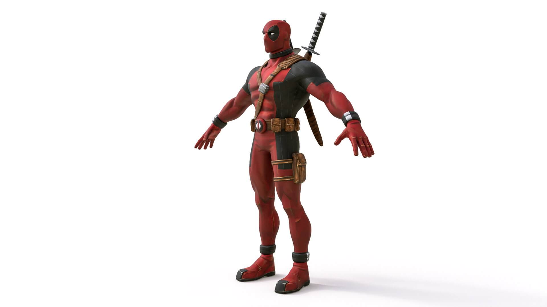 Deadpool - 3D Model by EA09studio
