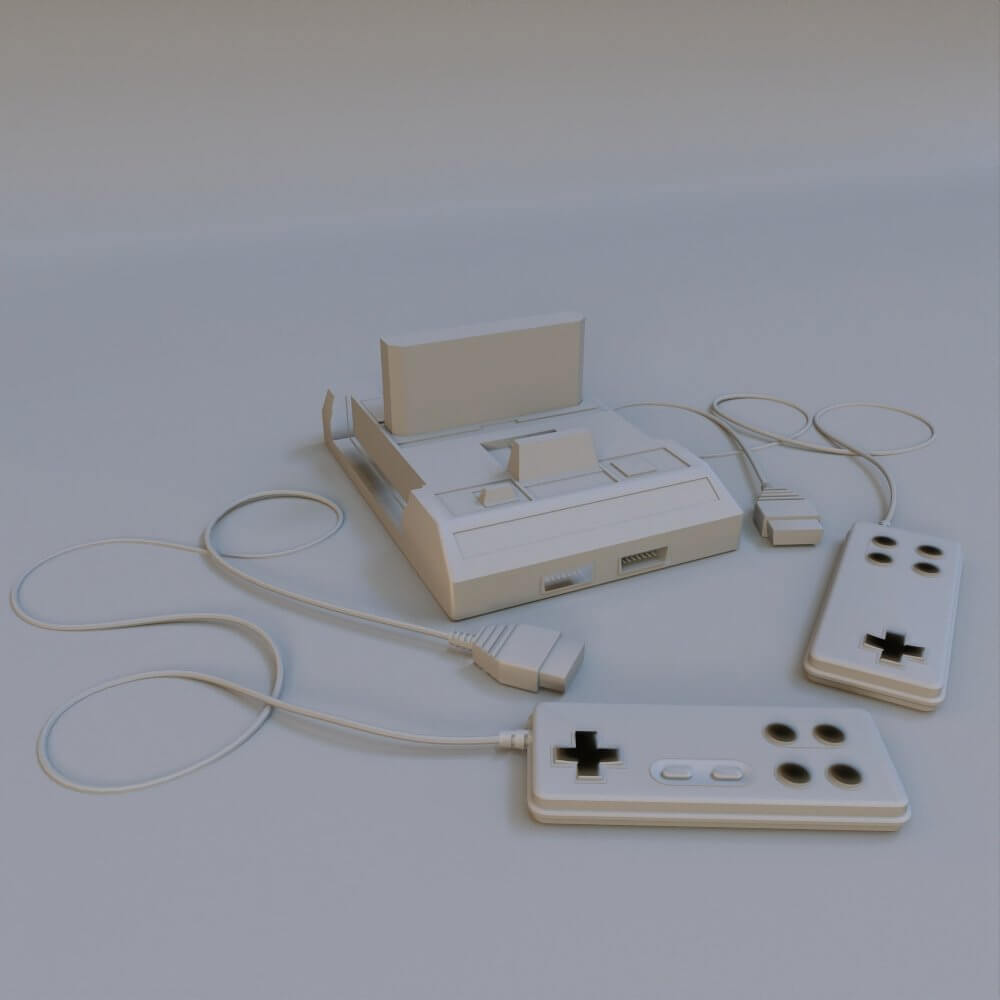 Dendy Junior Console - 3D Model by EA09studio