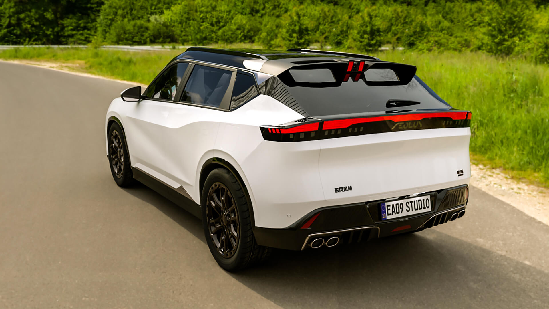 Dongfeng Aeolus Haohan 2024 - 3D Model by EA09studio