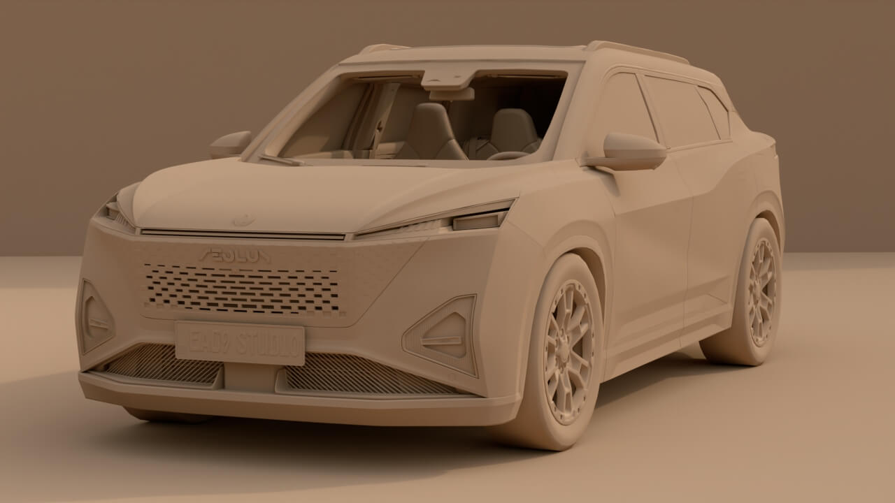 Dongfeng Aeolus Haohan 2024 - 3D Model by EA09studio