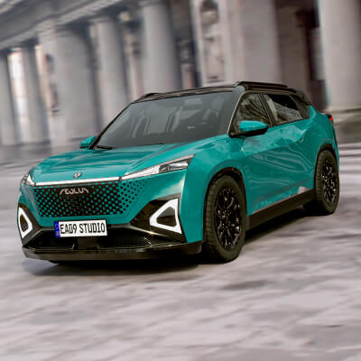 Dongfeng Aeolus Haohan 2024 - 3D Model by EA09studio