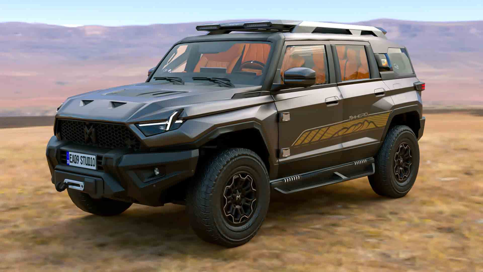 Dongfeng Mengshi M-Hero 2024 3D Model by EA09studio