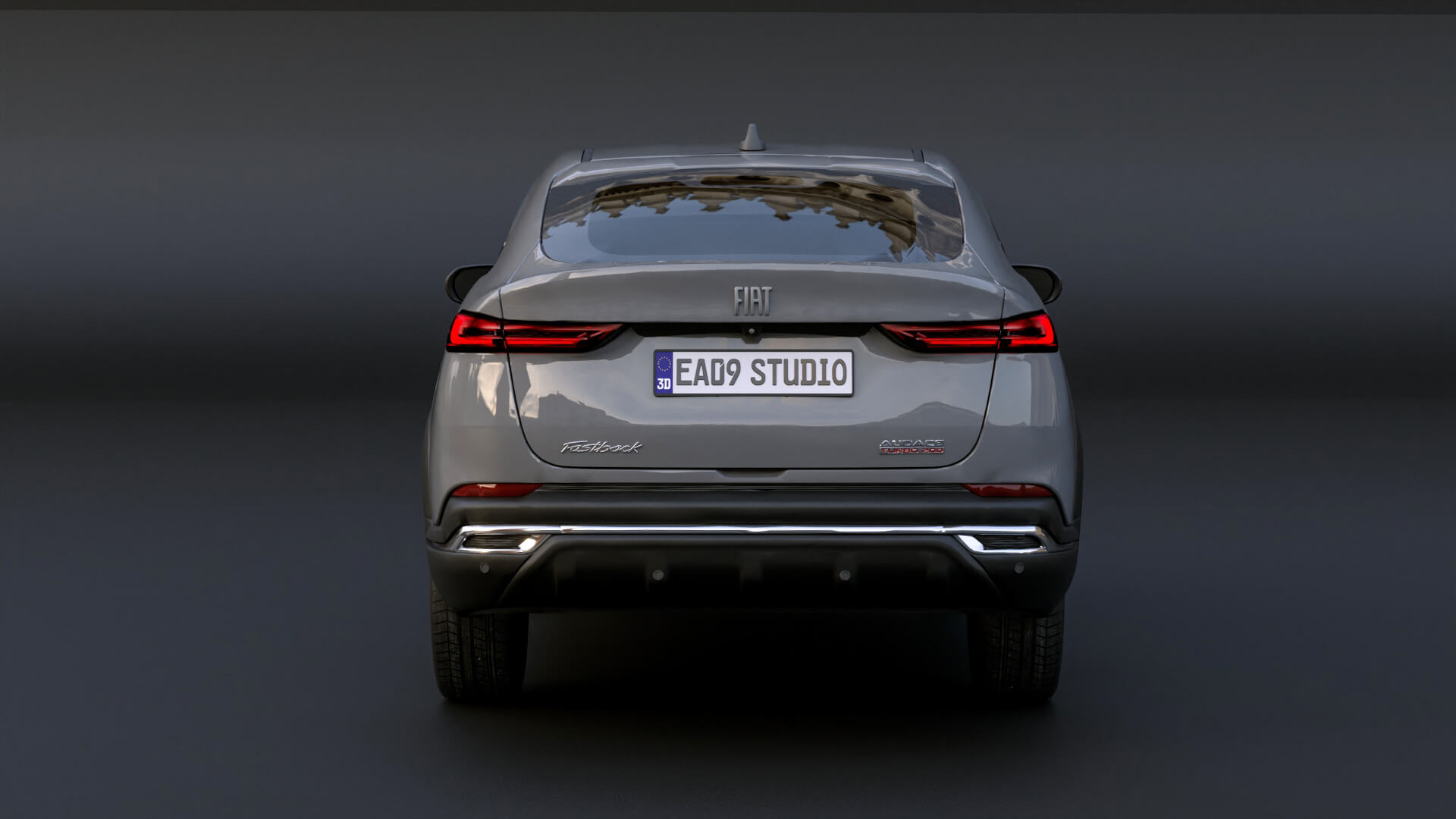Fiat Fastback Audace 2023 - 3D Model by EA09studio