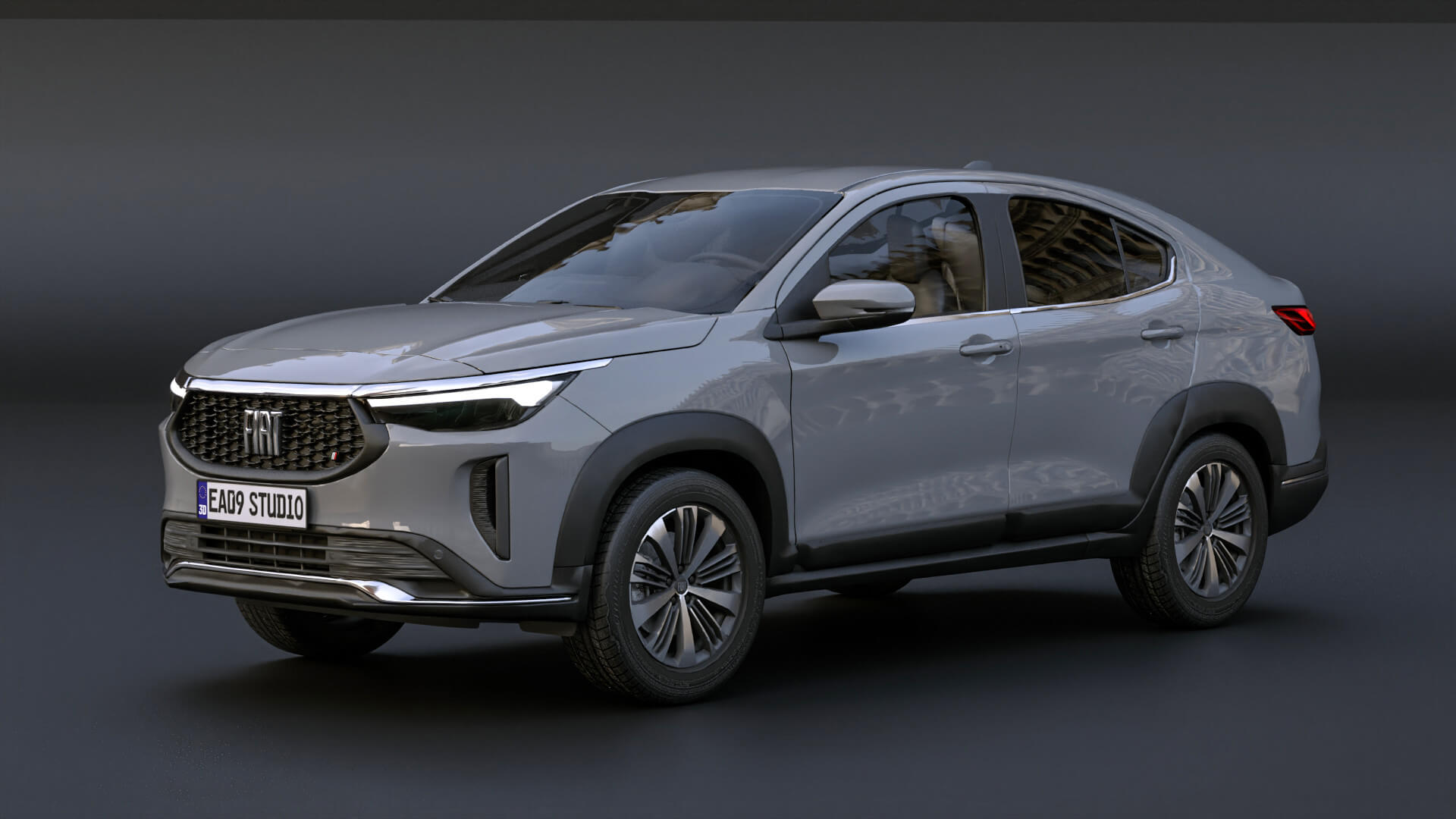 Fiat Fastback Audace 2023 - 3D Model by EA09studio