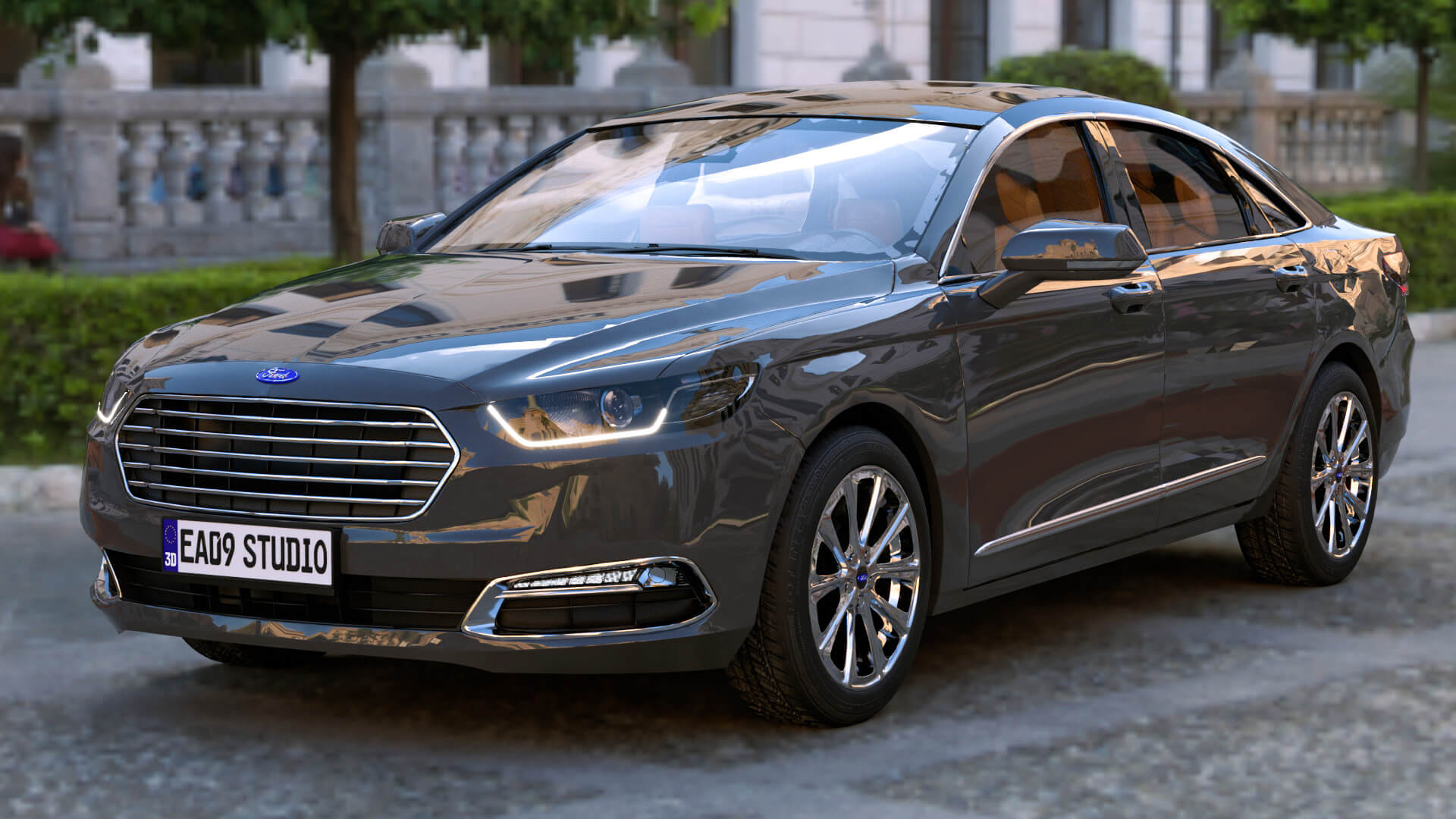 Ford Taurus 2021 - 3D Model by EA09studio