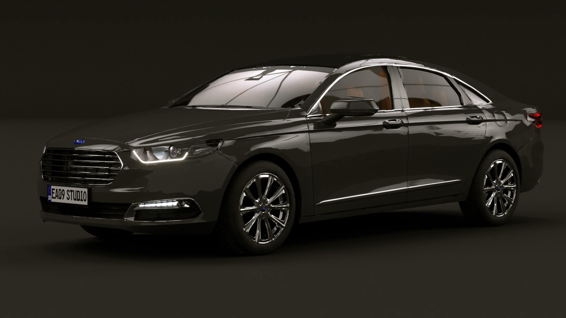Ford Taurus 2021 - 3D Model by EA09studio