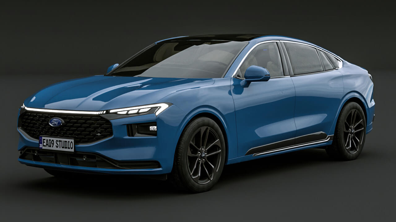 Ford Taurus 2023 - 3D Model by EA09studio